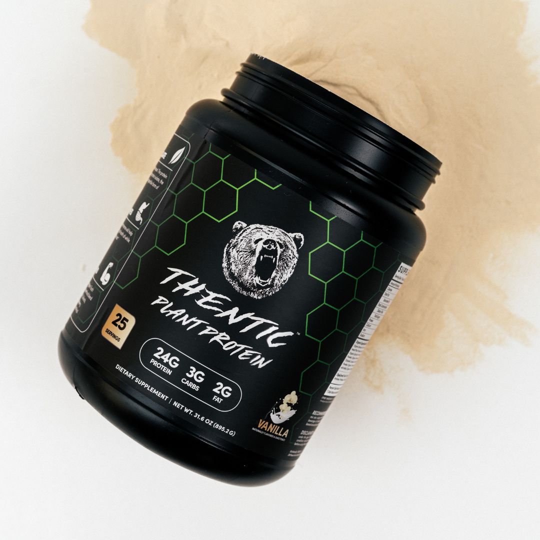Thentic Vanilla Plant Protein | Vegan Protein Powder | Naturally ...